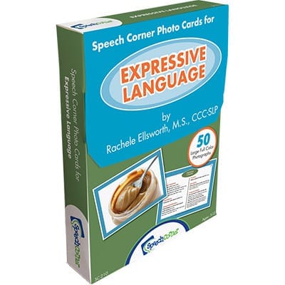 Expressive Language - Speech Corner Photo Cards – Talk and Teach