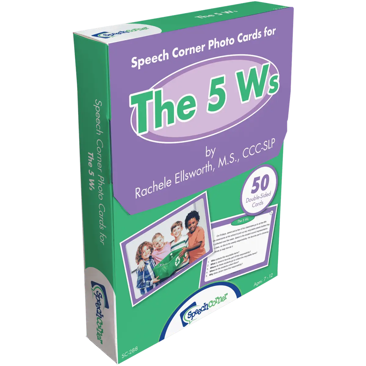 The 5 Ws - Speech Corner Photo Cards – Talk and Teach